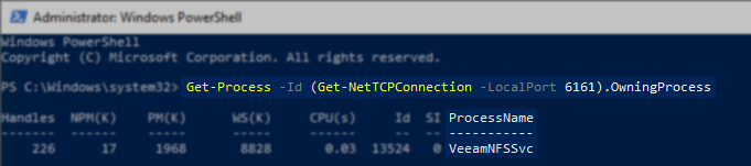 Kb1094 Veeam Vpower Nfs Service Fails To Start